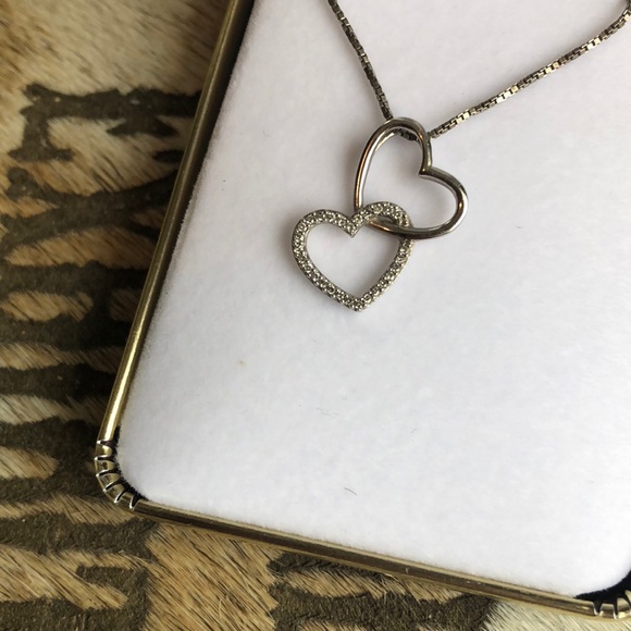 riddles | Jewelry | Diamond Heart Necklace | Poshmark